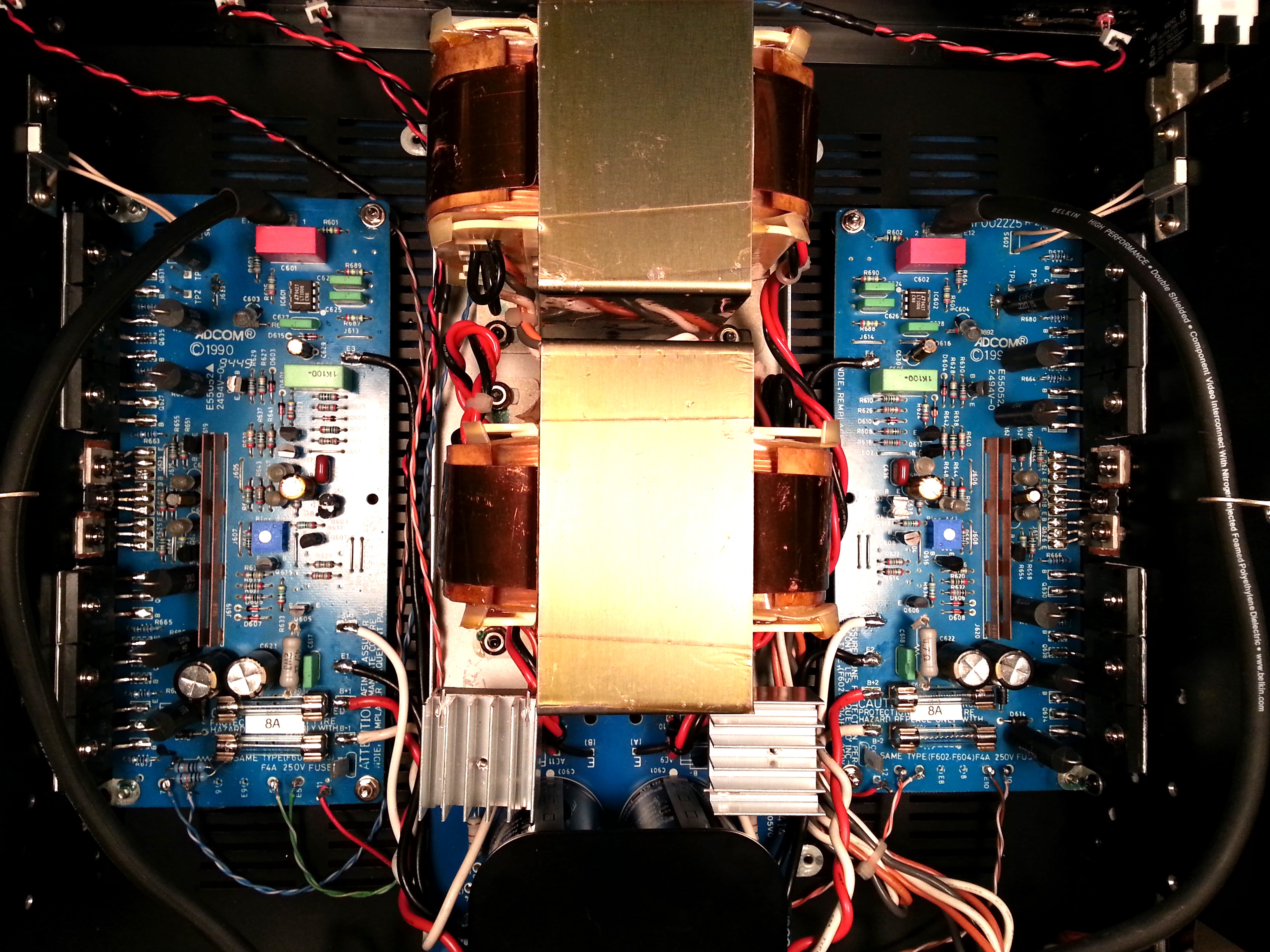 The SUPER high current Adcom GFA-535 II | Hoppe's Brain