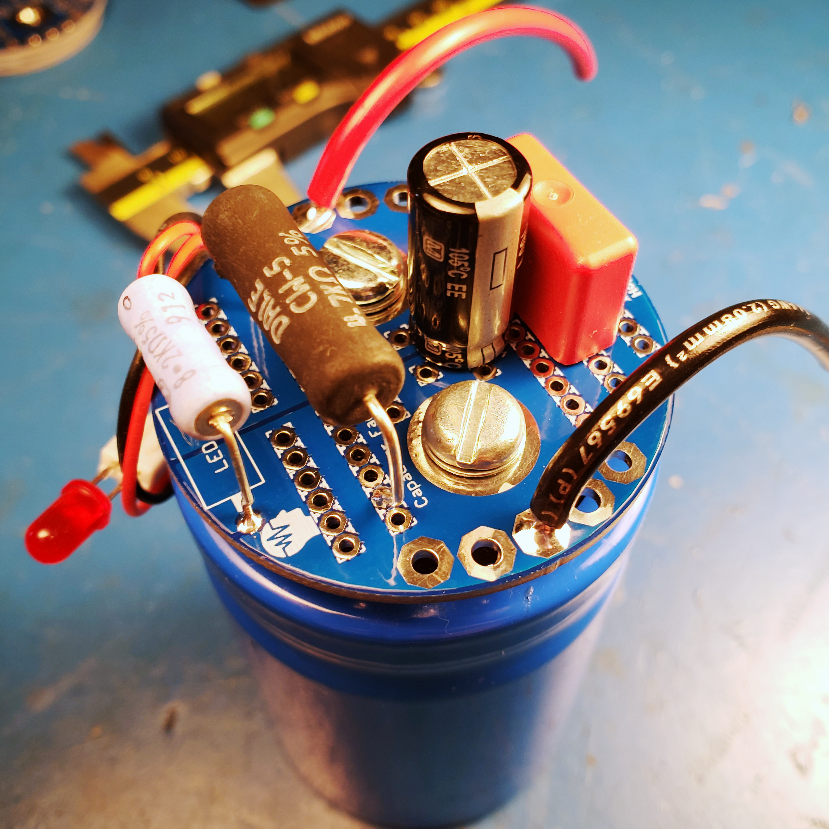 New Product: “Capacitor Hats” for large screw-terminal electrolytic ...