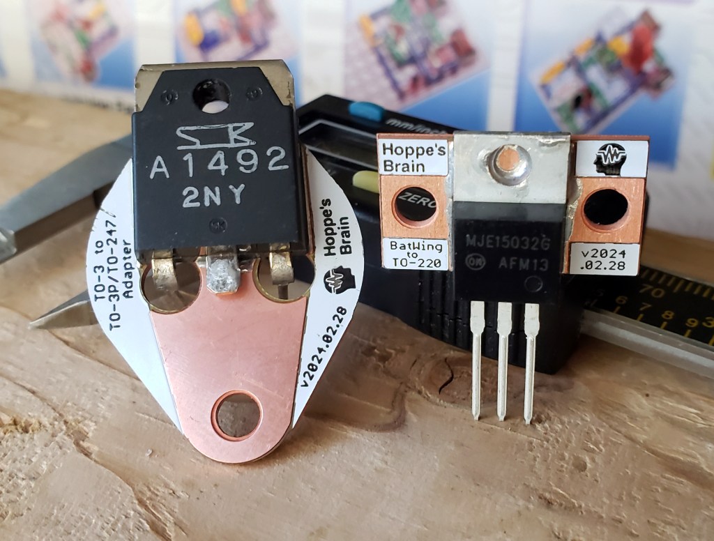 TO-3 and “BatWing” transistor adapters coming soon! | Hoppe's Brain